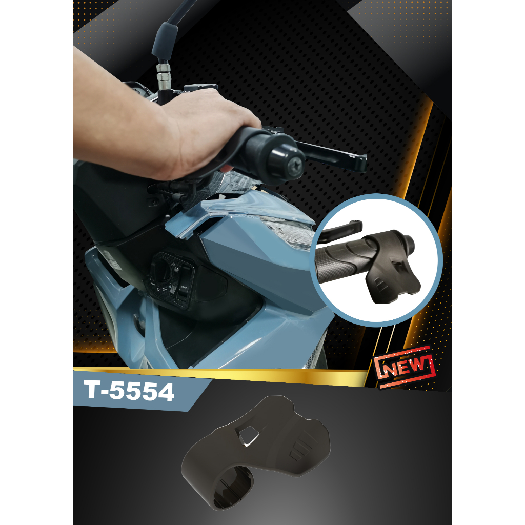 Motorcycle Throttle Booster / Throttle Assist Handle Clip Grips Clamp ...