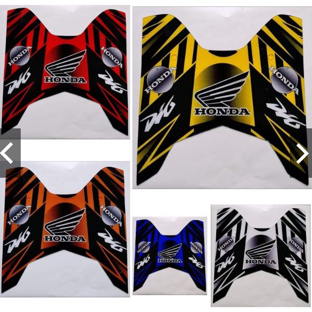 HONDA DIO / DIO / HONDA DIO ACRYLIC FOOTBOARD MATTING WITH BOLTS ...