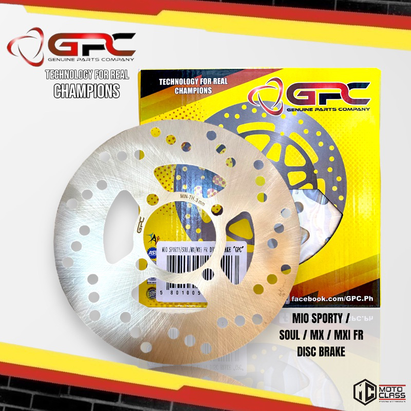 GPC DISC MIO SPORTY / SOUL FRONT (8902) | Shopee Philippines