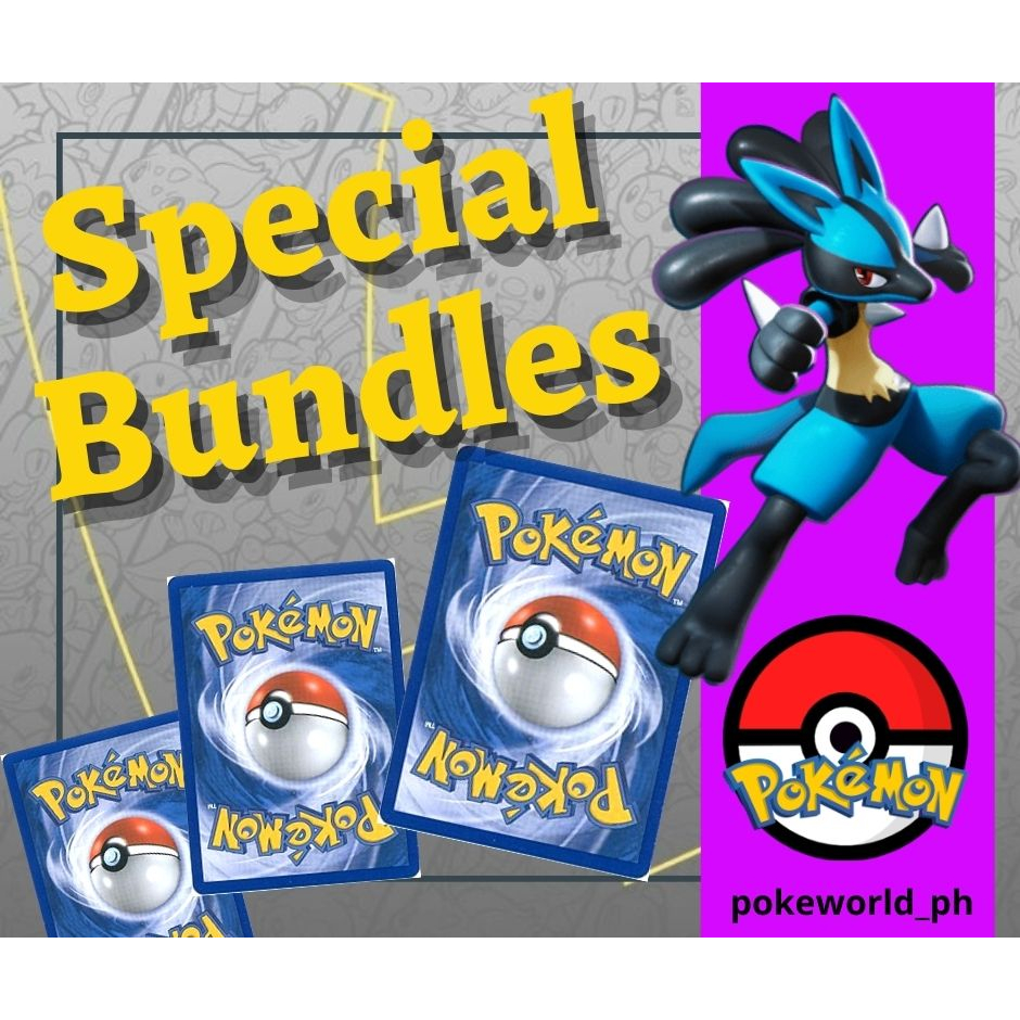 Pokemon TCG Special Bundle - Pokemon Trading Card Game - 100% Authentic ...