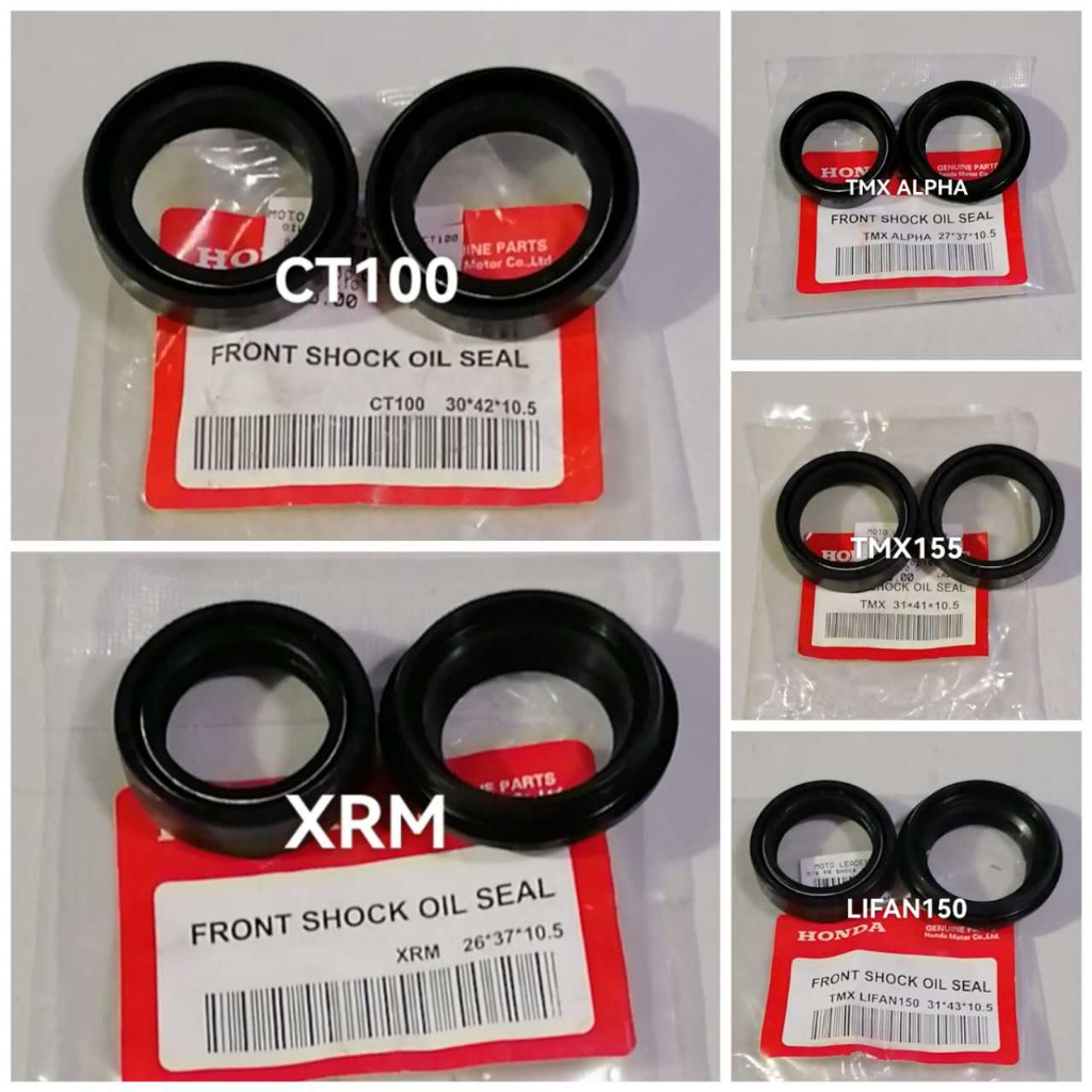 [JMC] MOTORCYCLE FRONT SHOCK OIL SEAL FOR TMX155/CT100/BAJAJ/XRM/TMX ...