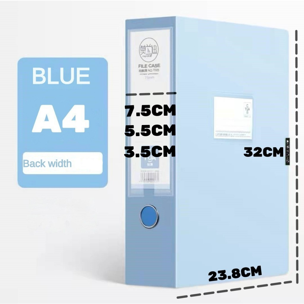 Document Box File Organizer Long Size File Box Paper Document Organizer ...