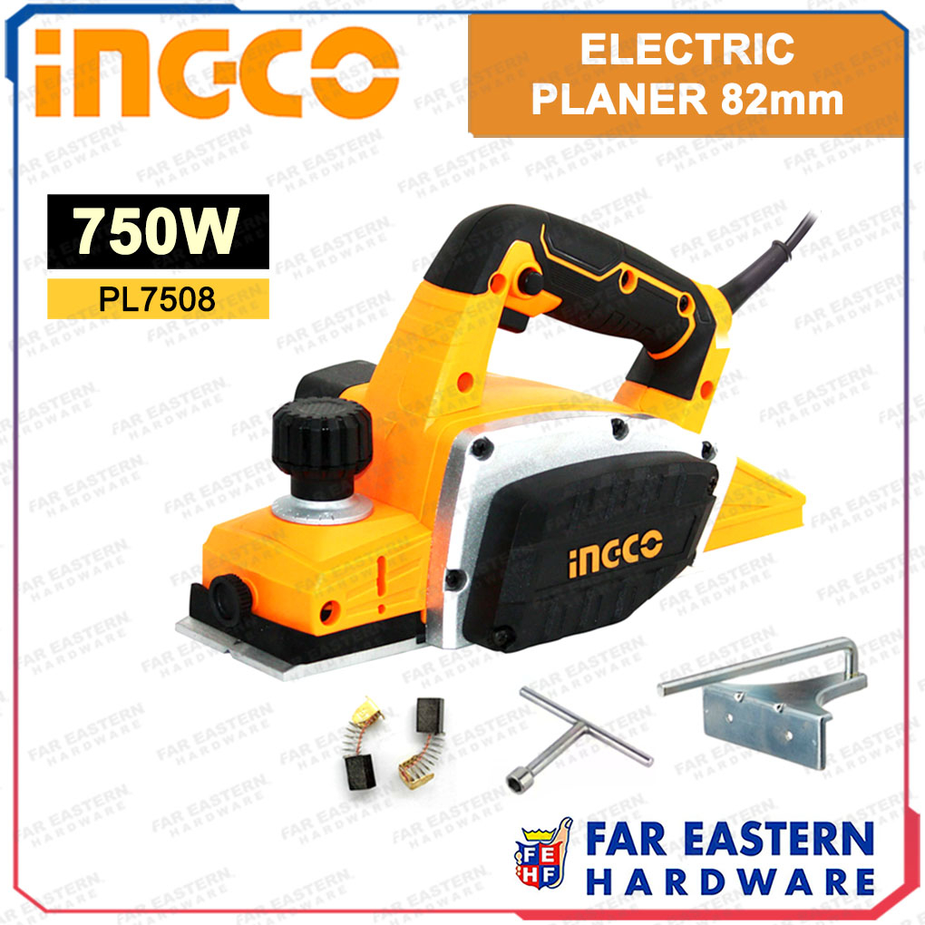 INGCO Electric Planer 82mm PL6808P | PL7508 INPTCD | Shopee Philippines
