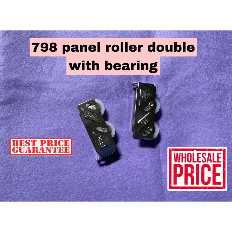 798 panel roller Double with Bearing(798 window series) | Shopee ...