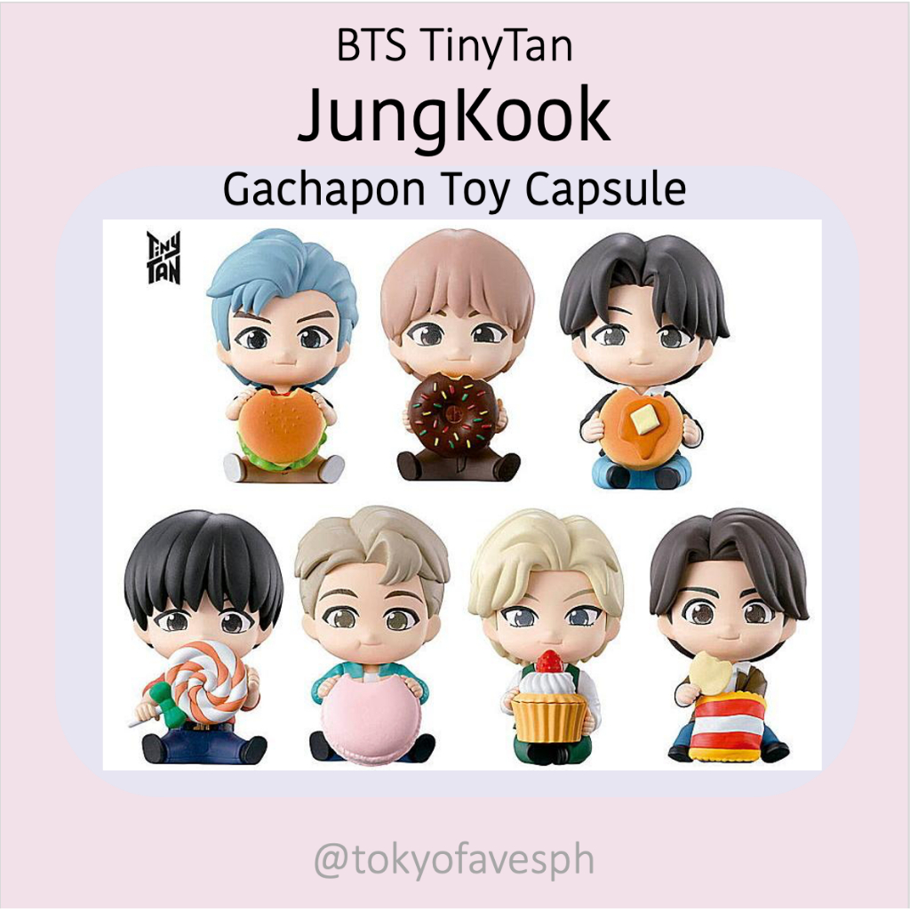 BTS TinyTan MoguMogu Figure Gachapon Capsule Toy Bandai Namco | Shopee ...