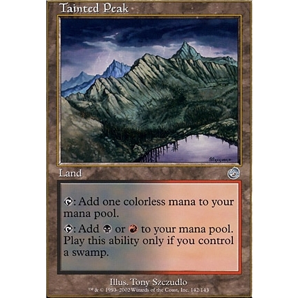 Tainted Peak - TOR - Uncommon - MTG Cards (WotC) | Shopee Philippines