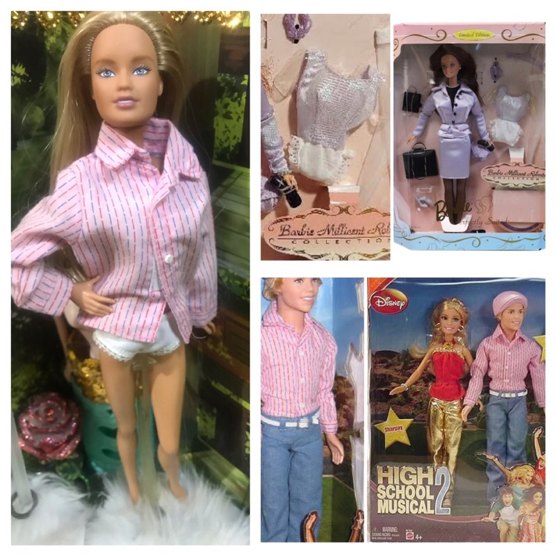 remix 1997 barbie millicent Robert collection/2007 Disney HS musical 2 ...