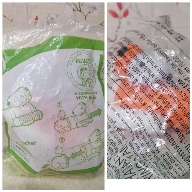 Boxmania --- Mcdo Happy Meal Toys: SNOOPY'S WORLD, PEANUTS WITH NASA ...