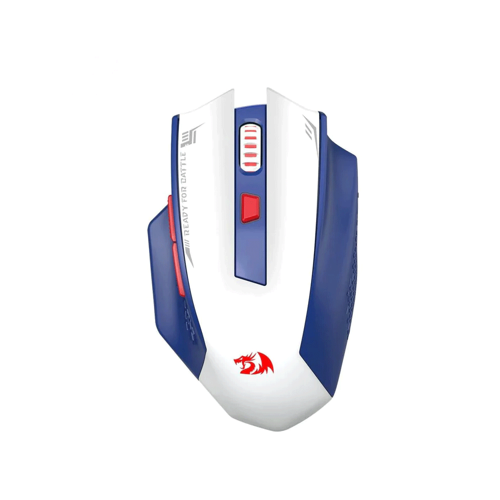 Redragon Woki RGB Wireless Gaming Mouse White-Blue (M994WBR) | Shopee ...