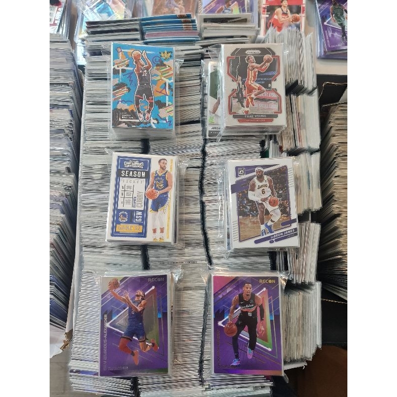 MYSTERY REPACK NBA CARDS (50PCS PER PACK with 90's CARDS) | Shopee ...