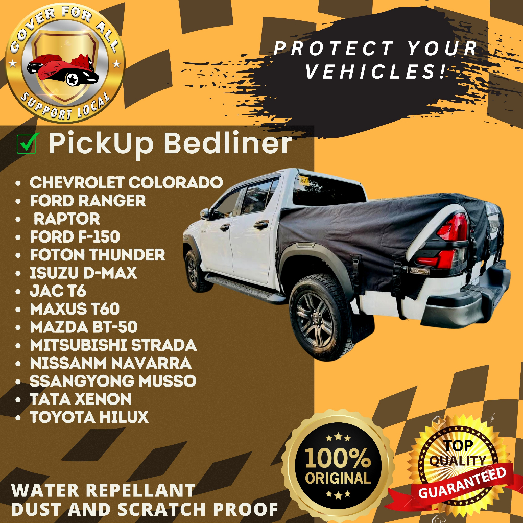 FLAT TYPE DEALER GENUINE BAR EXTERNAL ROLL BAR PICK UP BEDLINER COVER ...