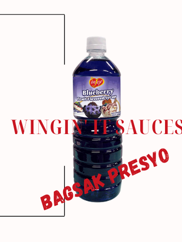 InJoy Blueberry Flavored Syrup 1L (Bagsak Presyo) | Shopee Philippines