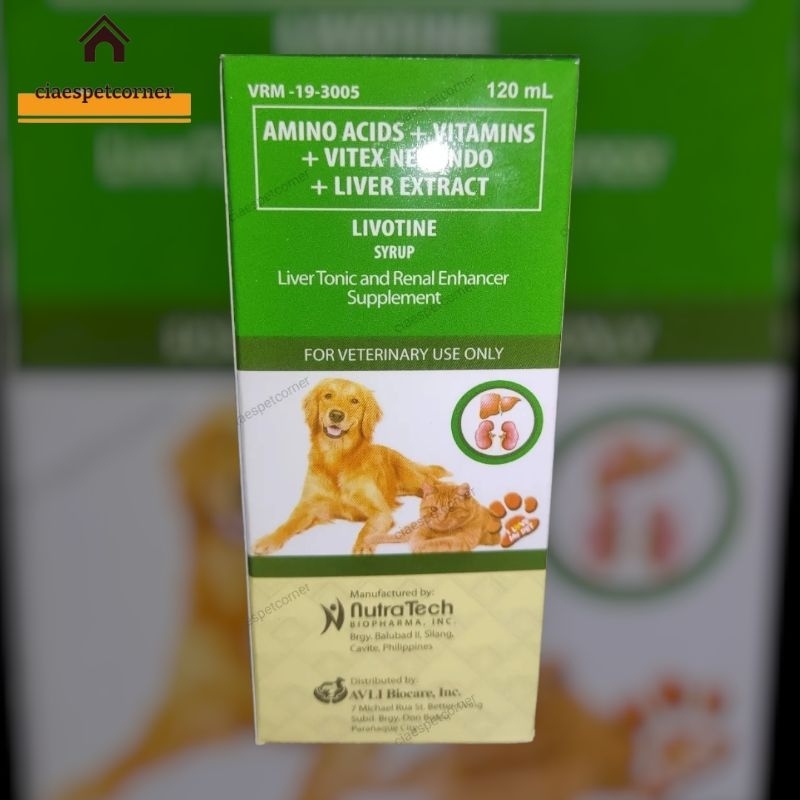 Livotine Syrup 120ml Liver Tonic & Renal Enhancer | Shopee Philippines