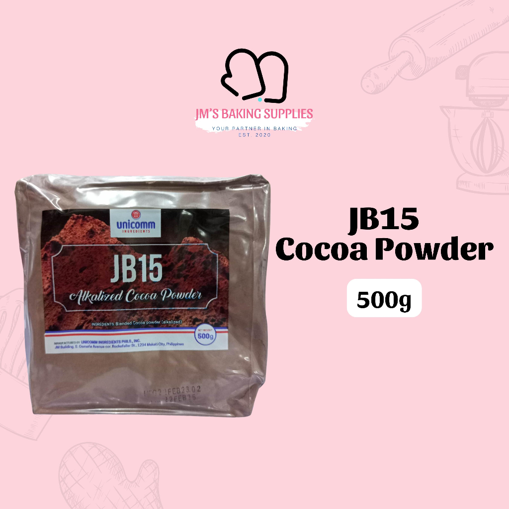JB15 ALKALIZED Cocoa powder 500g | Shopee Philippines