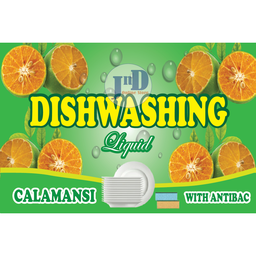 Sticker labels for dishwashing liquid waterproof and fadeproof | Shopee ...