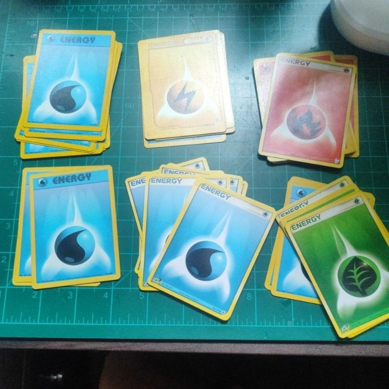 VINTAGE ENERGY CARDS POKEMON TCG | Shopee Philippines