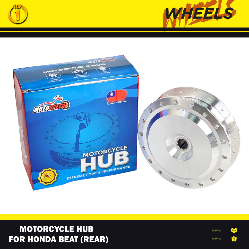 TOP1 Motorcycle Hub For Honda Beat Carb / Beat Fi / Scoopy / Genio ...
