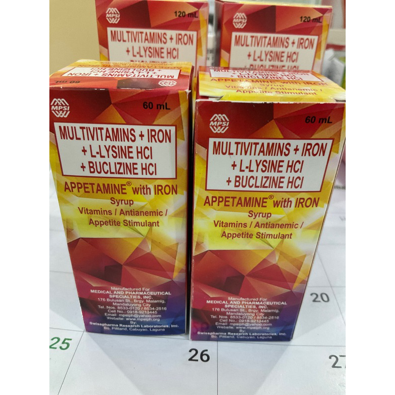 APPETAMINE WITH IRON SYRUP | Shopee Philippines
