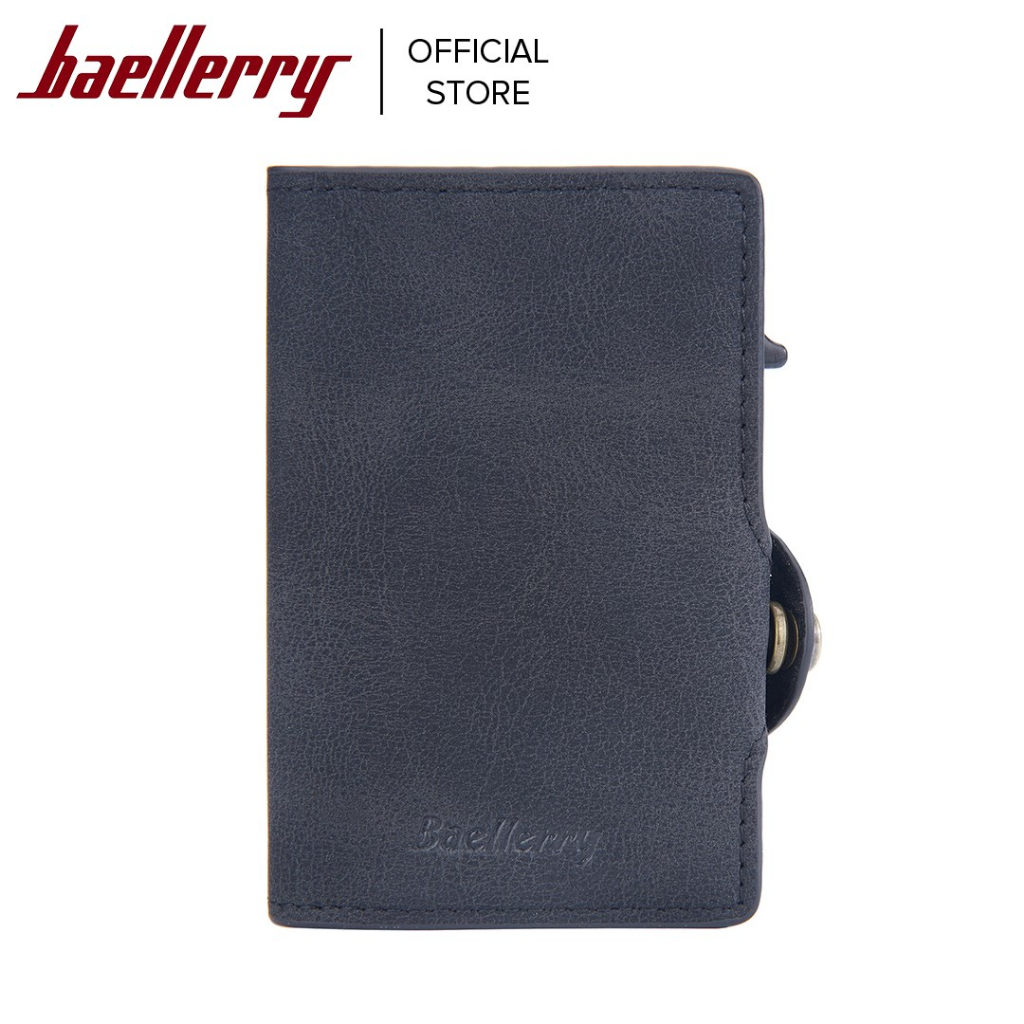 Baellerry RFID Card Wallet Aluminum Material Money Clip Wallet For Men ...