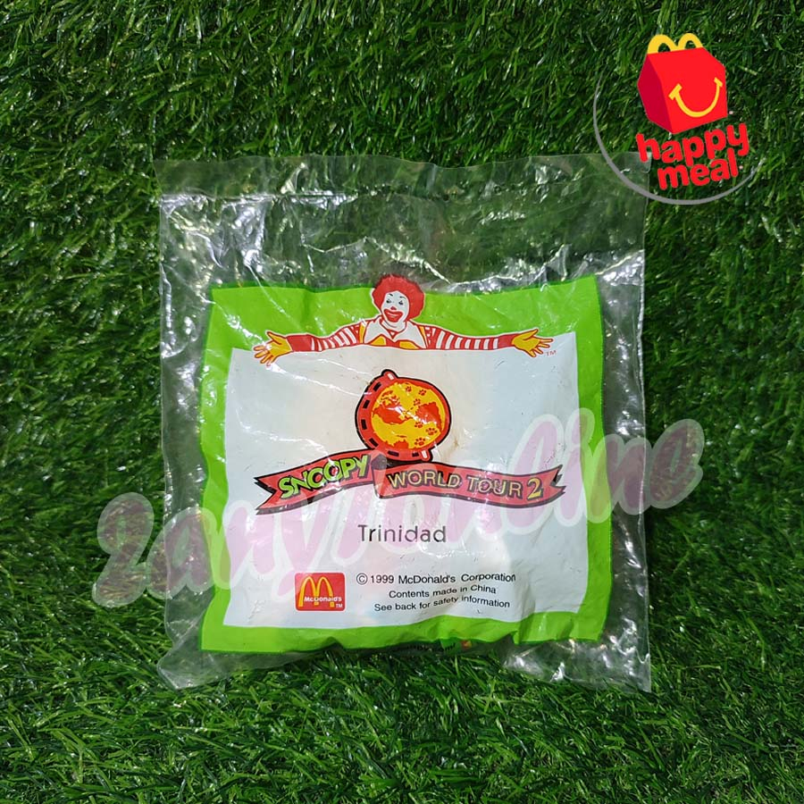 1999 Mcdo Snoopy World Tour - TRINIDAD (Sealed) | Shopee Philippines