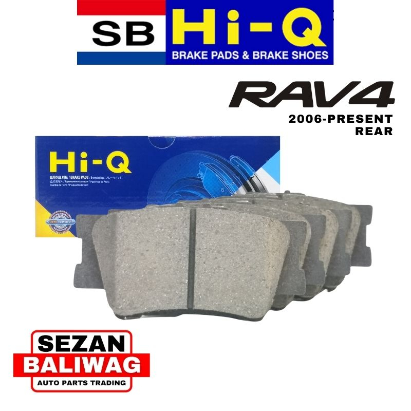 HI-Q TOYOTA RAV4 4X2 4X4 2006-2018 CAMRY 2.4 2.5 3.5 REAR BRAKE PAD SET ...