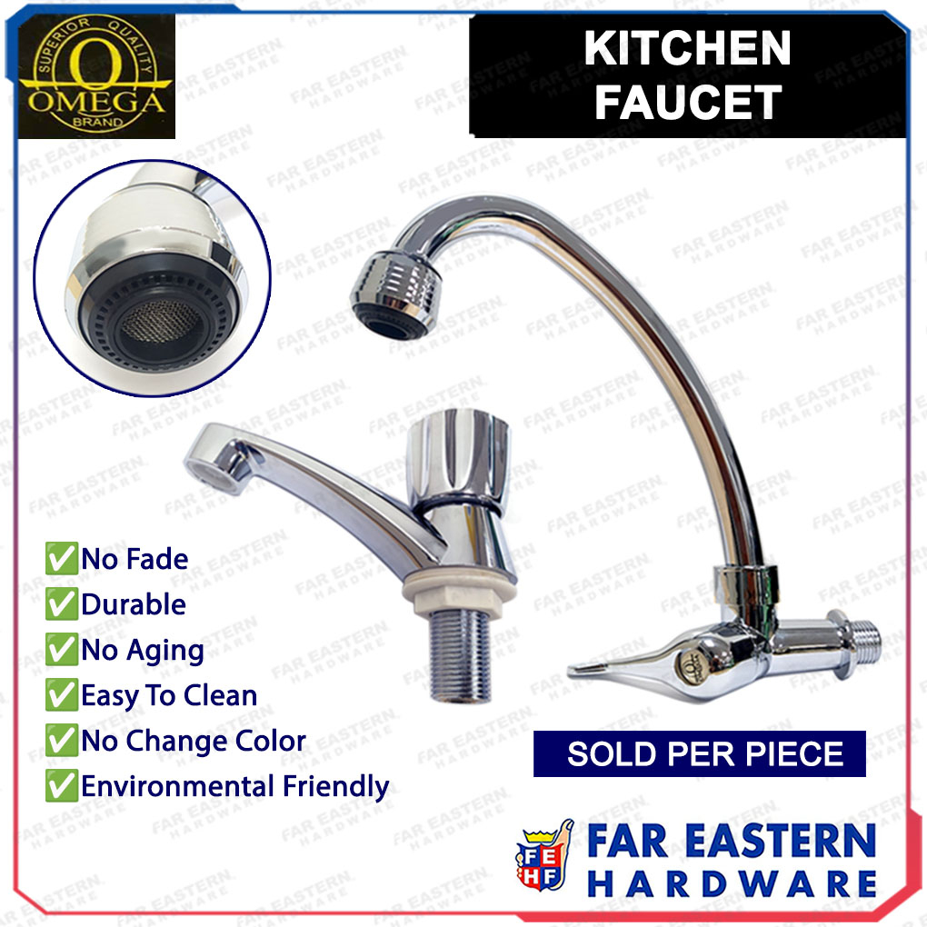 OMEGA Kitchen Sink Lavatory Faucet (Sold per Piece) | Shopee Philippines
