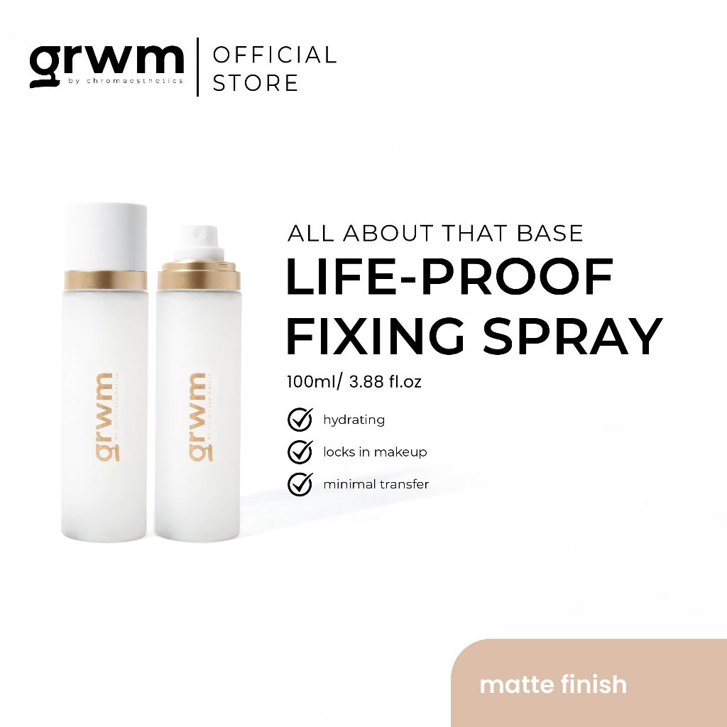 GRWM Cosmetics Setting Spray - Matte Effect 100ml | Shopee Philippines
