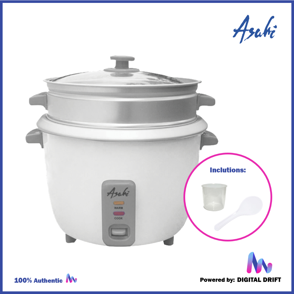 Asahi RC-5 Rice Cooker 1L with Steamer | Shopee Philippines