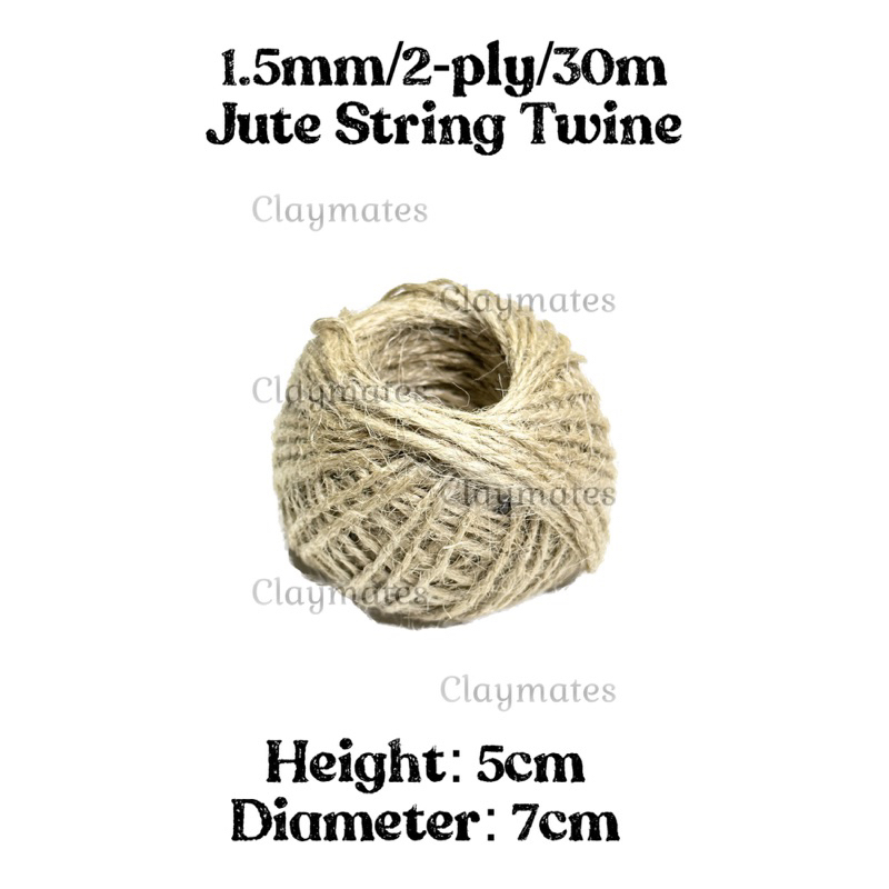 Jute String Twine (2ply x 1.5mm) | Shopee Philippines