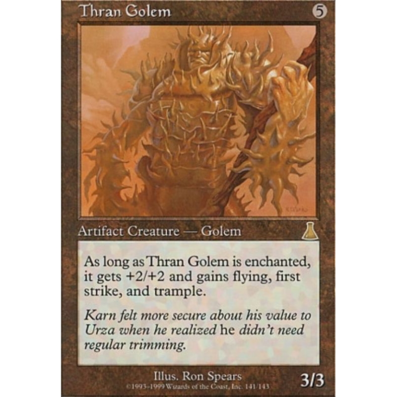 Thran Golem - UDS - Rare - MTG Cards (WotC) | Shopee Philippines
