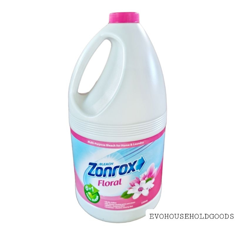 Zonrox Bleach Color Safe/ Floral/ Lemon/ Original (3785mL) | Shopee ...