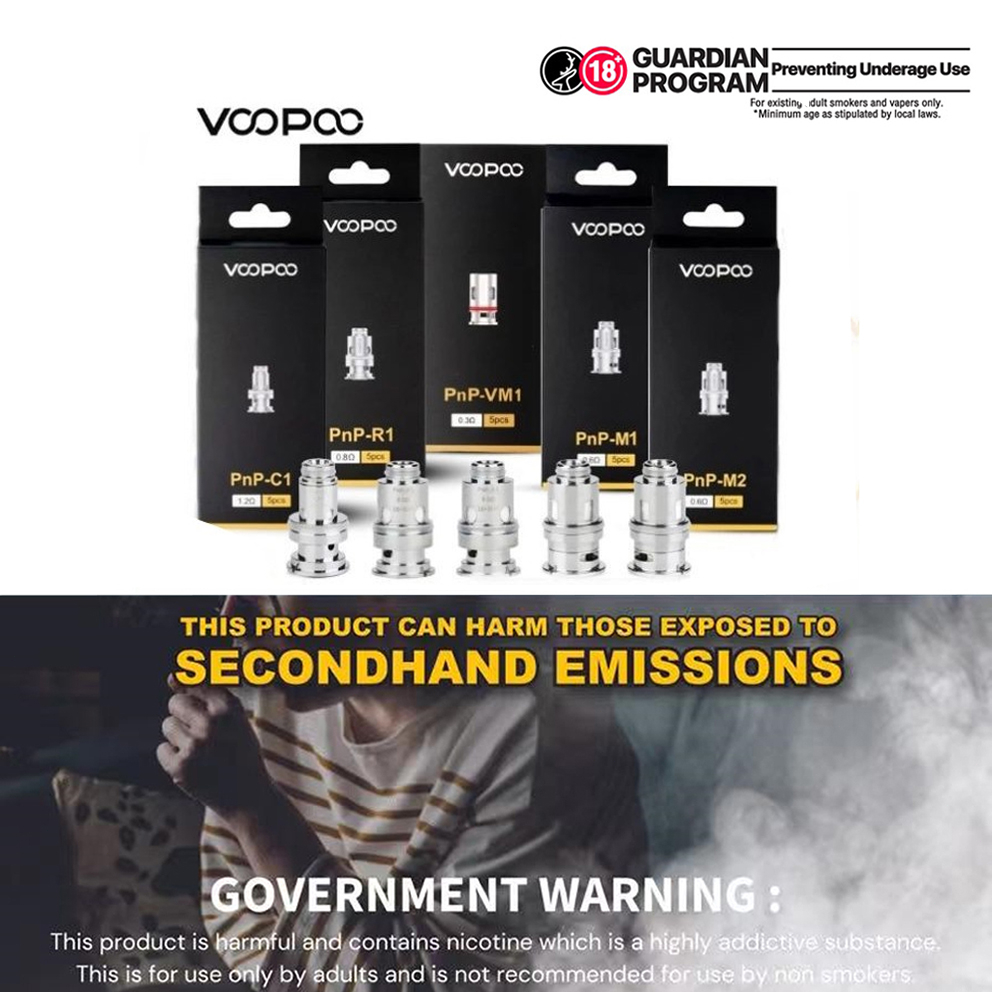 Voopoo Vinci Drag Argus Replacement Coils PnP Coils VM1 VM3 VM5 VM6 TM1 OCC | Shopee Philippines