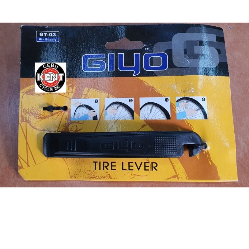 Giyo 3pcs Tire lever GT-03 (made in Taiwan) | Shopee Philippines