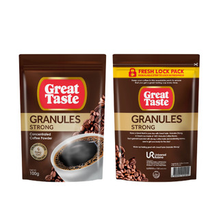 Great Taste Granules Strong Stand Up Pouch (100g) | Shopee Philippines