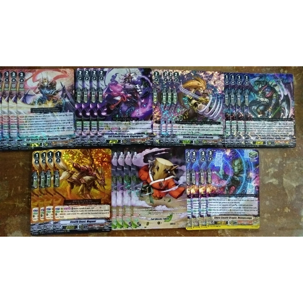 CFV D-VS06 Nubatama Playset Stealth Dragon V CLAN COLLECTION Vol 6 Cardfight Vanguard | Shopee ...