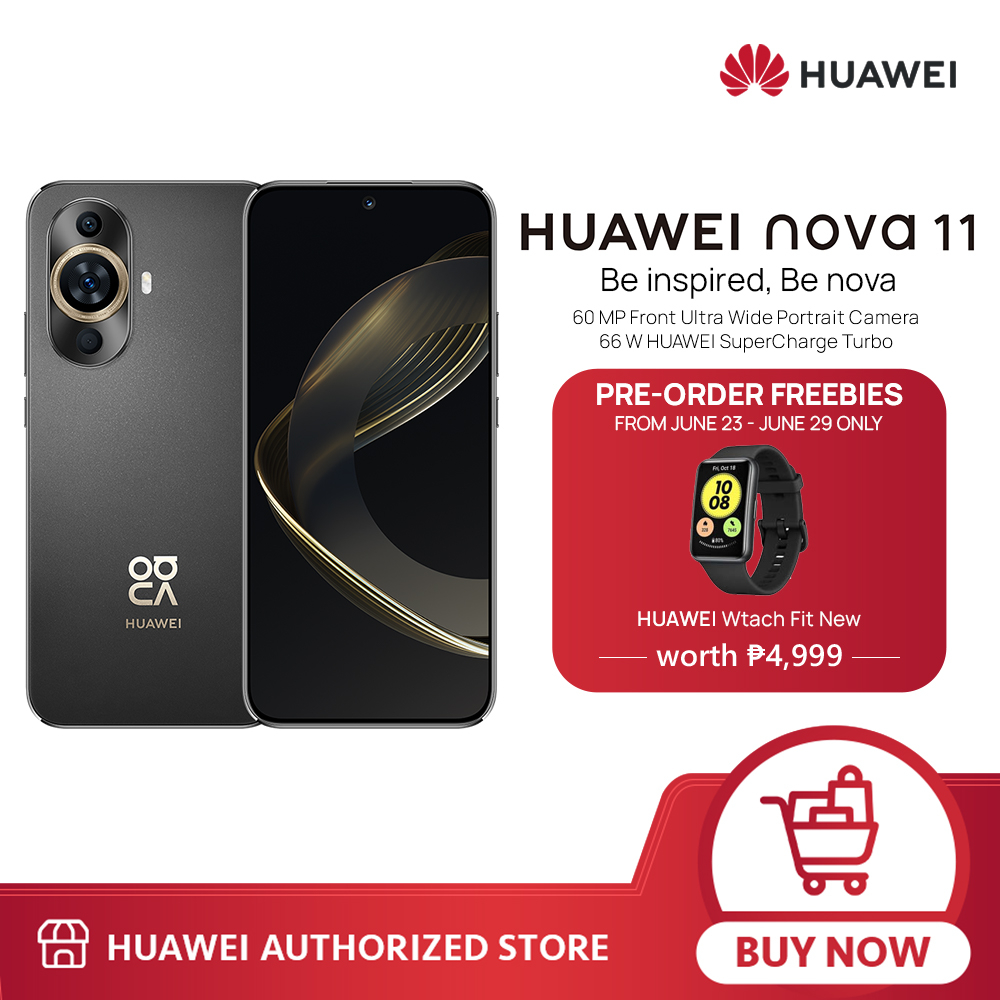HUAWEI Nova 11 Smartphone 8GB RAM + 256GB ROM Snapdragon 778G 6.7” 120Hz FHD+ OLED Display ...