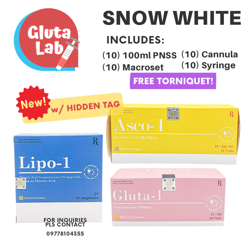 GLUTA LAB V2 SNOWWHITE KOREA by NEXUS PHARMA (CHECK VARIATION FOR ...