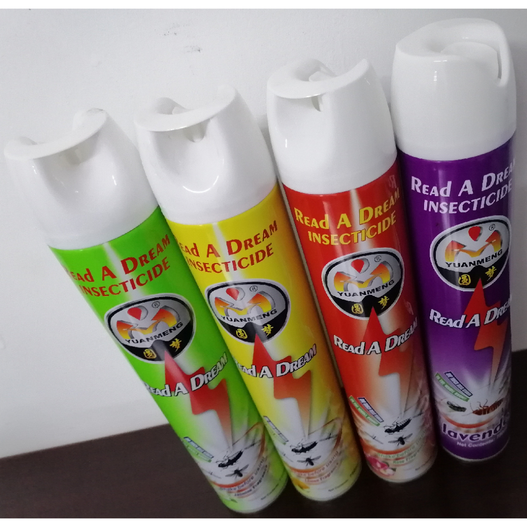 Read A Dream Insecticide Aerosol Spray 750mL (random flavors) | Shopee ...