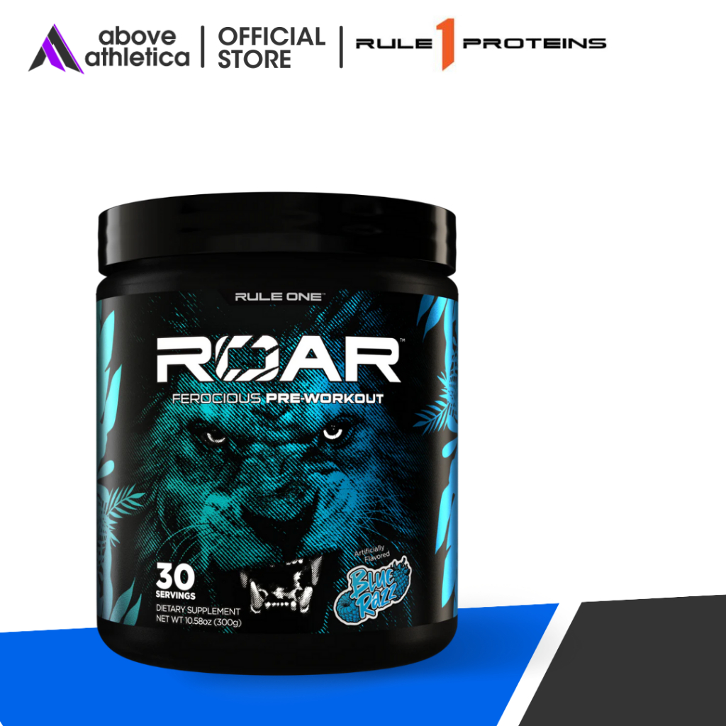 Rule One R1 Roar Ferocious Pre-Workout Powder - Citrulline, Creatine ...