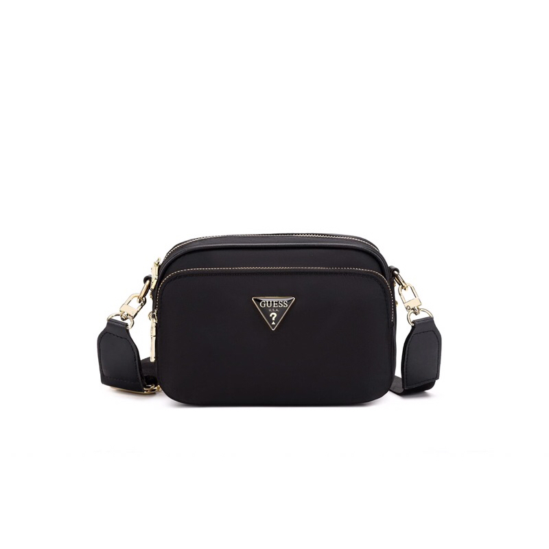 ROSEGEN CAMERA DOUBLE ZIPPER SLING BAG | Shopee Philippines