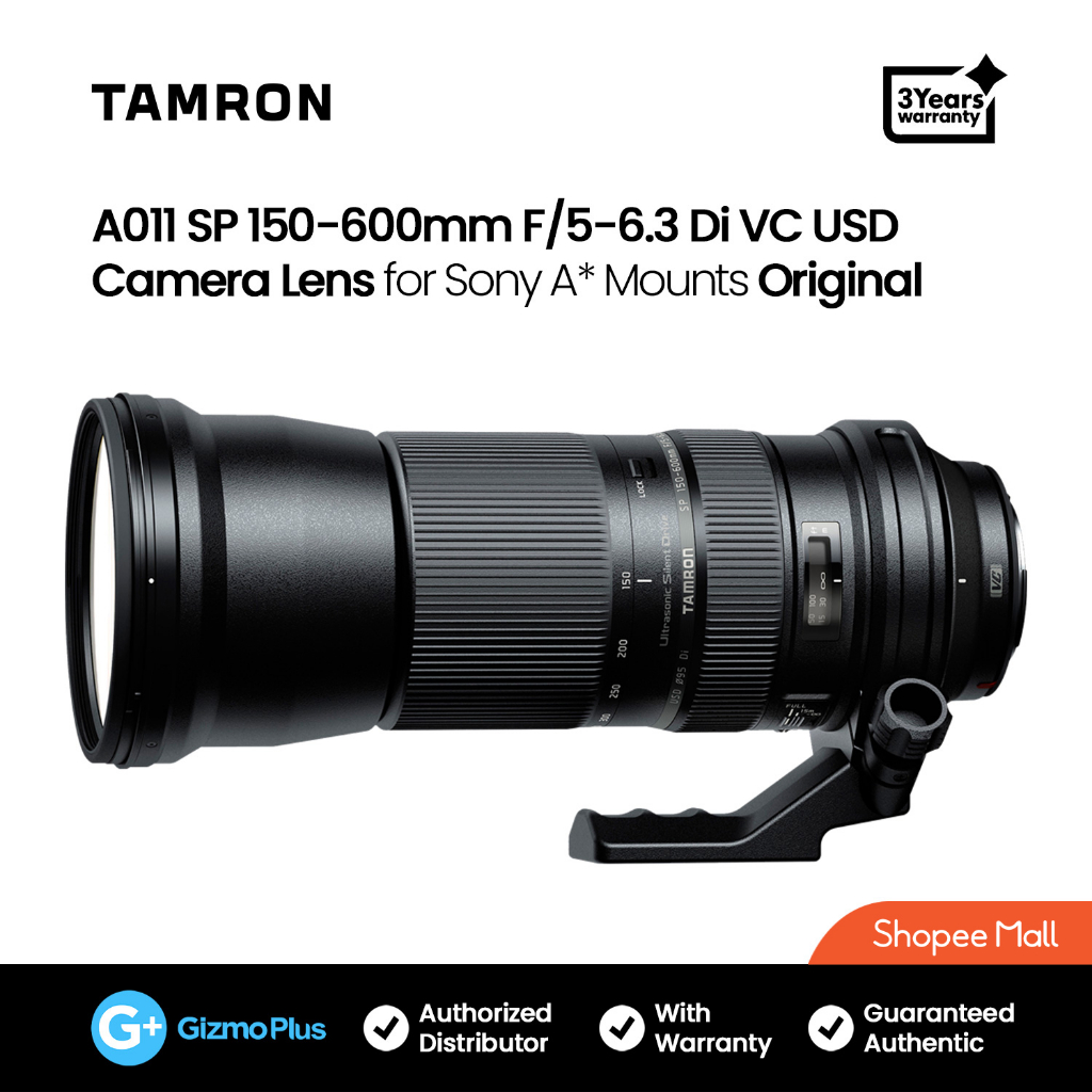 Tamron A011 SP 150-600mm F/5-6.3 Di VC USD Camera Lens | Shopee Philippines