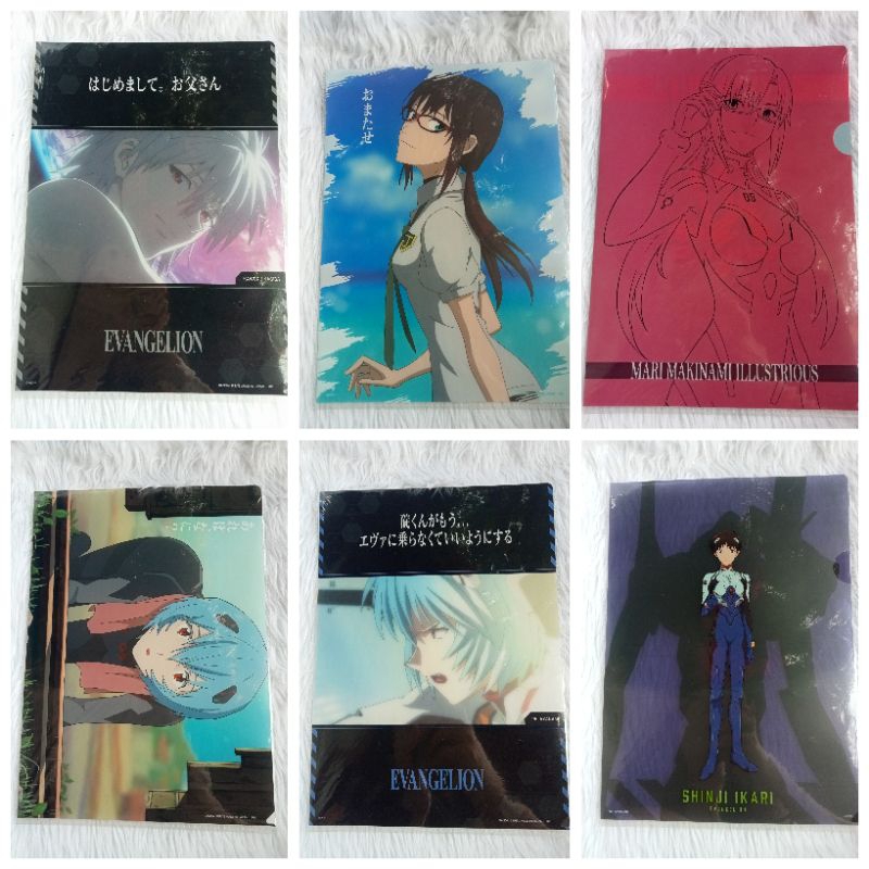 Evangelion Anime Folder A4 size | Shopee Philippines