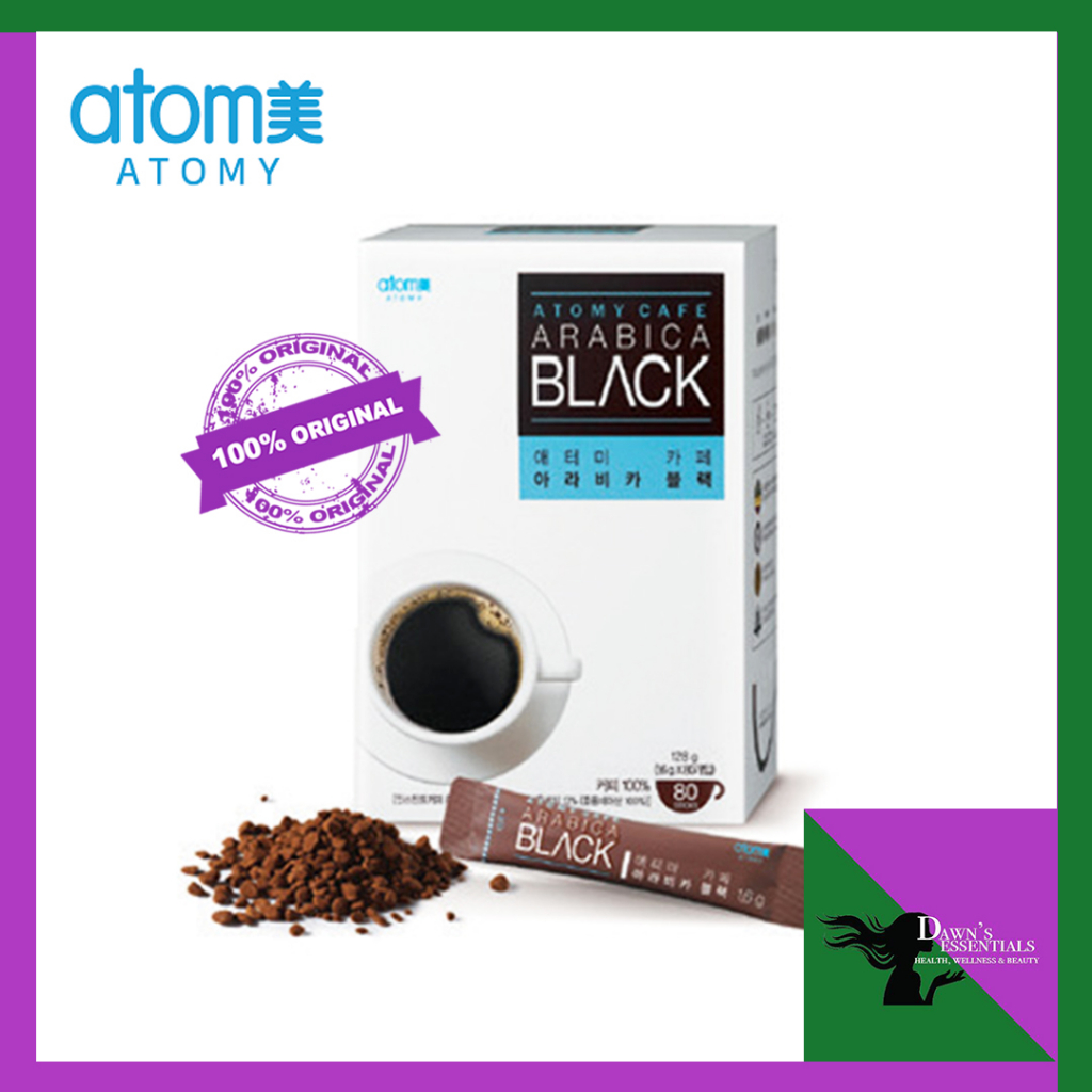 Atomy Cafe Arabica Black Coffee (80 Sachets x 1.6g) | Shopee Philippines