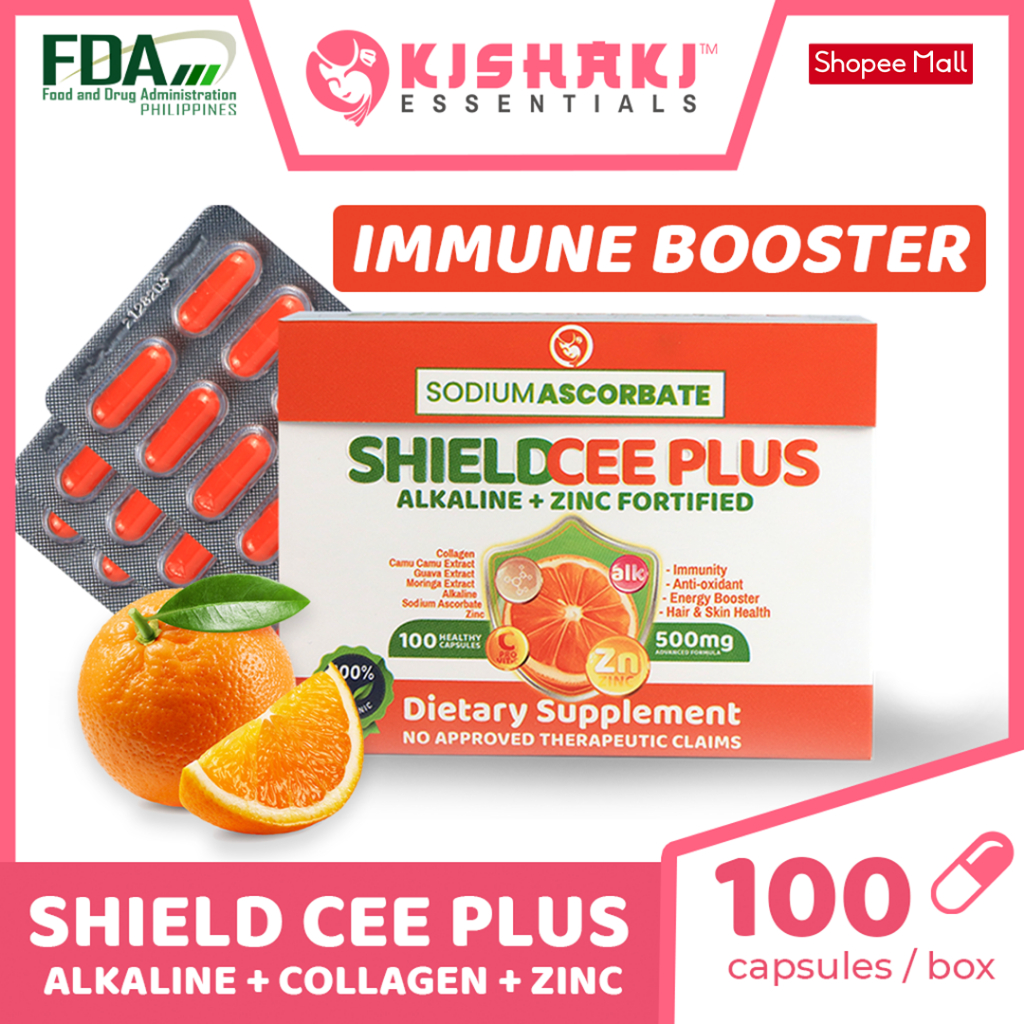 Ascorbic Acid Shield Cee Plus (BLISTER) | Shopee Philippines