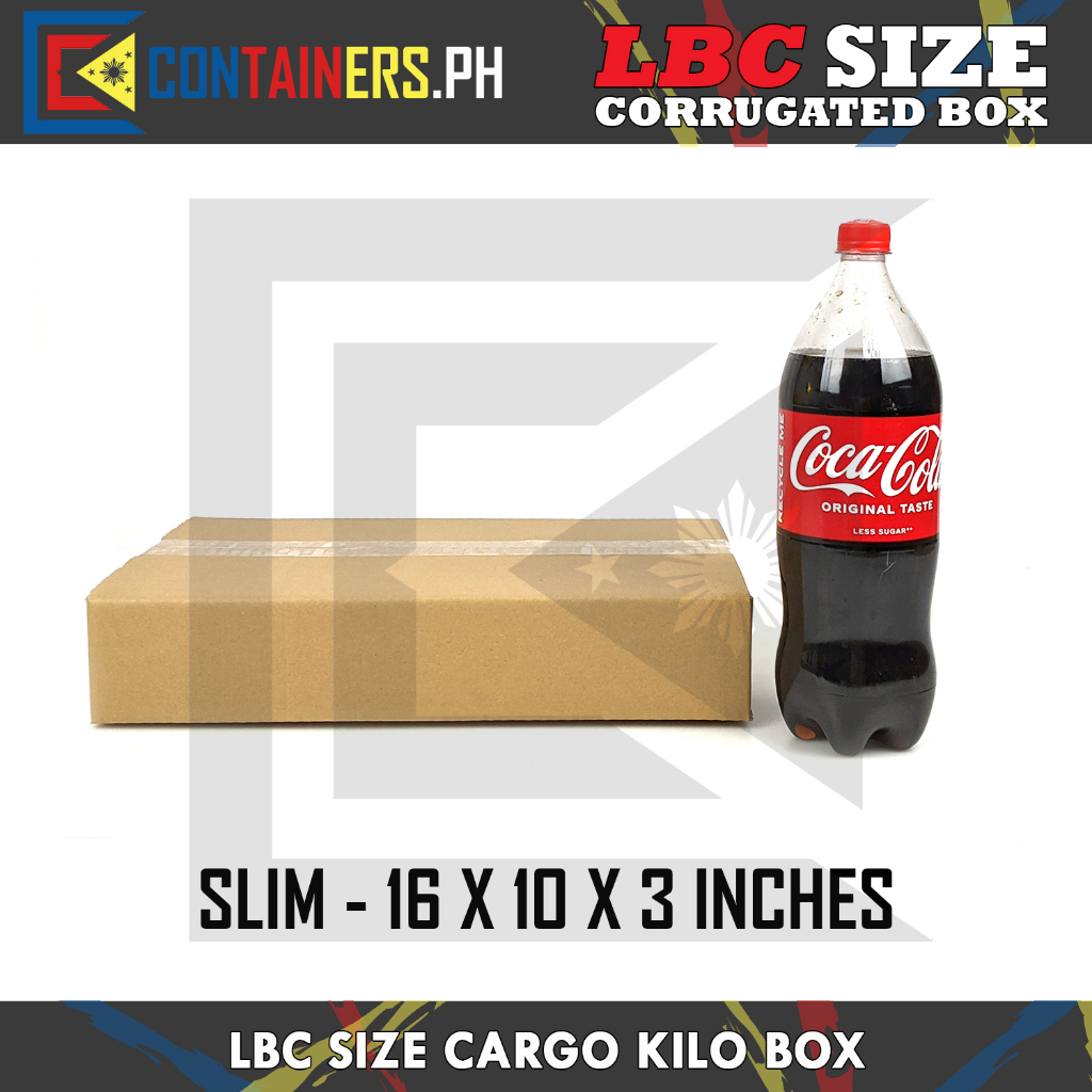 CONTAINERS.PH Slim LBC Express Size Corrugated Cargo Shipping Boxes ...