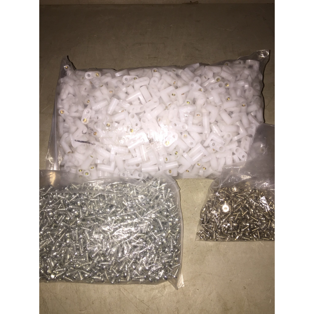 1pc L-TYPE insulated Plastic Spacer set with Screws PCB for Motherboard ...