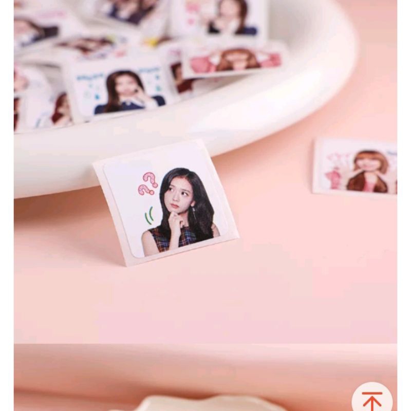 50pcs KPOP Black Pink Sticker Strips (Repetitive) | Shopee Philippines