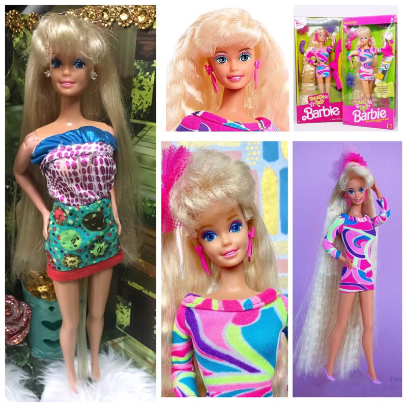 1991 SS vintage totally ultra hair barbie doll | Shopee Philippines