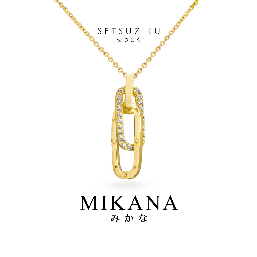 Mikana 18k Gold Plated Hitagi Pendant Necklace accessories jewelry for ...