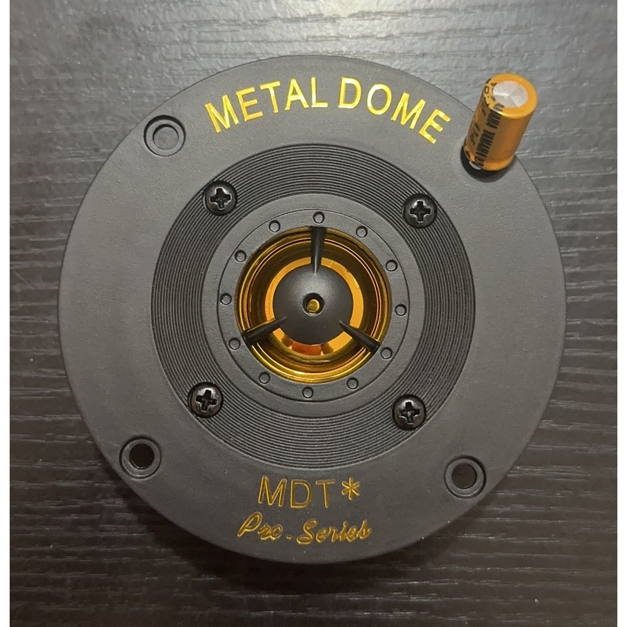 FT STAR/MUSICER Round Metal Dome Tweeter (KMDT-100/PRO-KMDT-100 PLUS ...